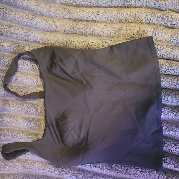SKIMS | Tops | Skims Nike Collab Midnight Black Sports Bra Camisole ...